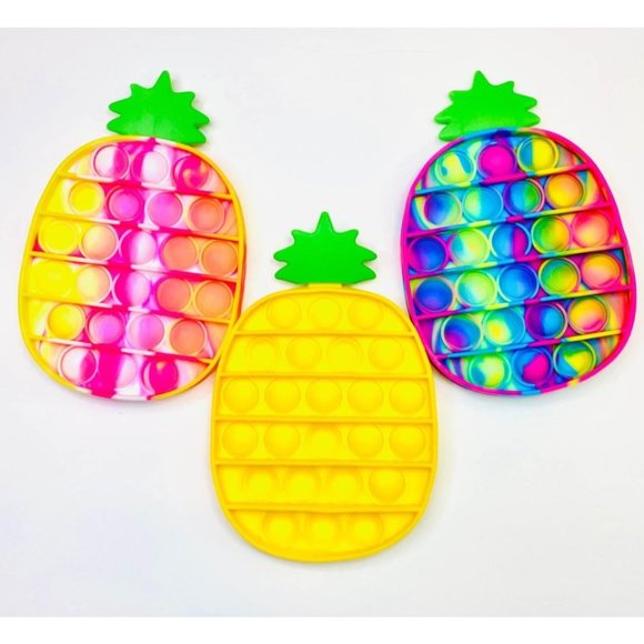 Toys | Pineapple Popit Fidget Toy 6 New | Poshmark